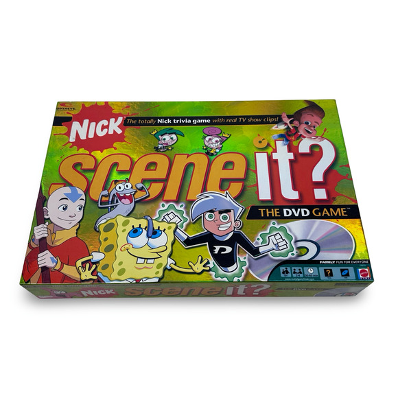 Mattel | Games | Mattel Games Nickelodeon Scene It Dvd Board Game Nick ...